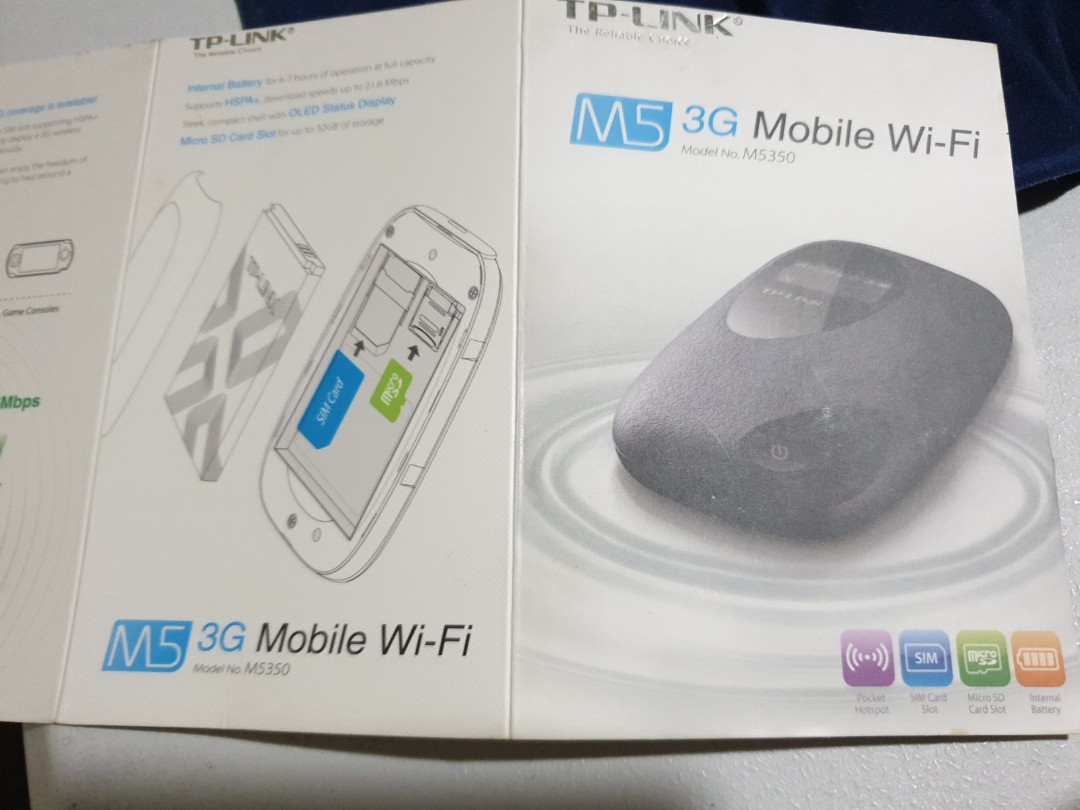 TP-Link 3G Mobile WiFi M5350, Mobile Phones & Tablets, Mobile & Tablet ...