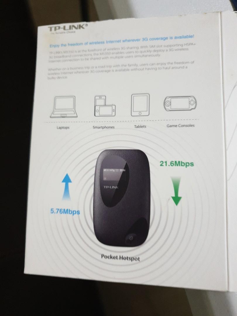 TP-Link 3G Mobile WiFi M5350, Mobile Phones & Tablets, Mobile & Tablet ...