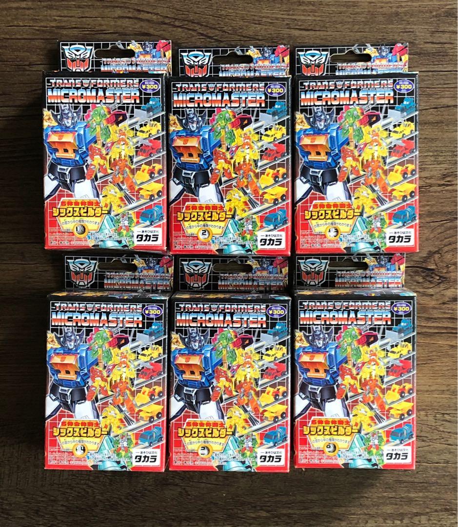 Transformers micromaster sixbuilder six builder combiner, Hobbies ...