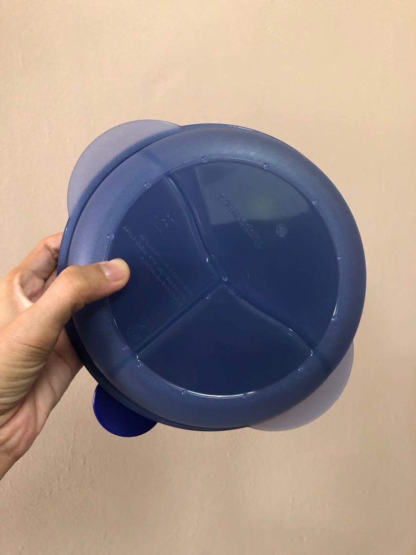 Tupperware CrystalWave Divided Dish 900ml, Furniture & Home Living ...