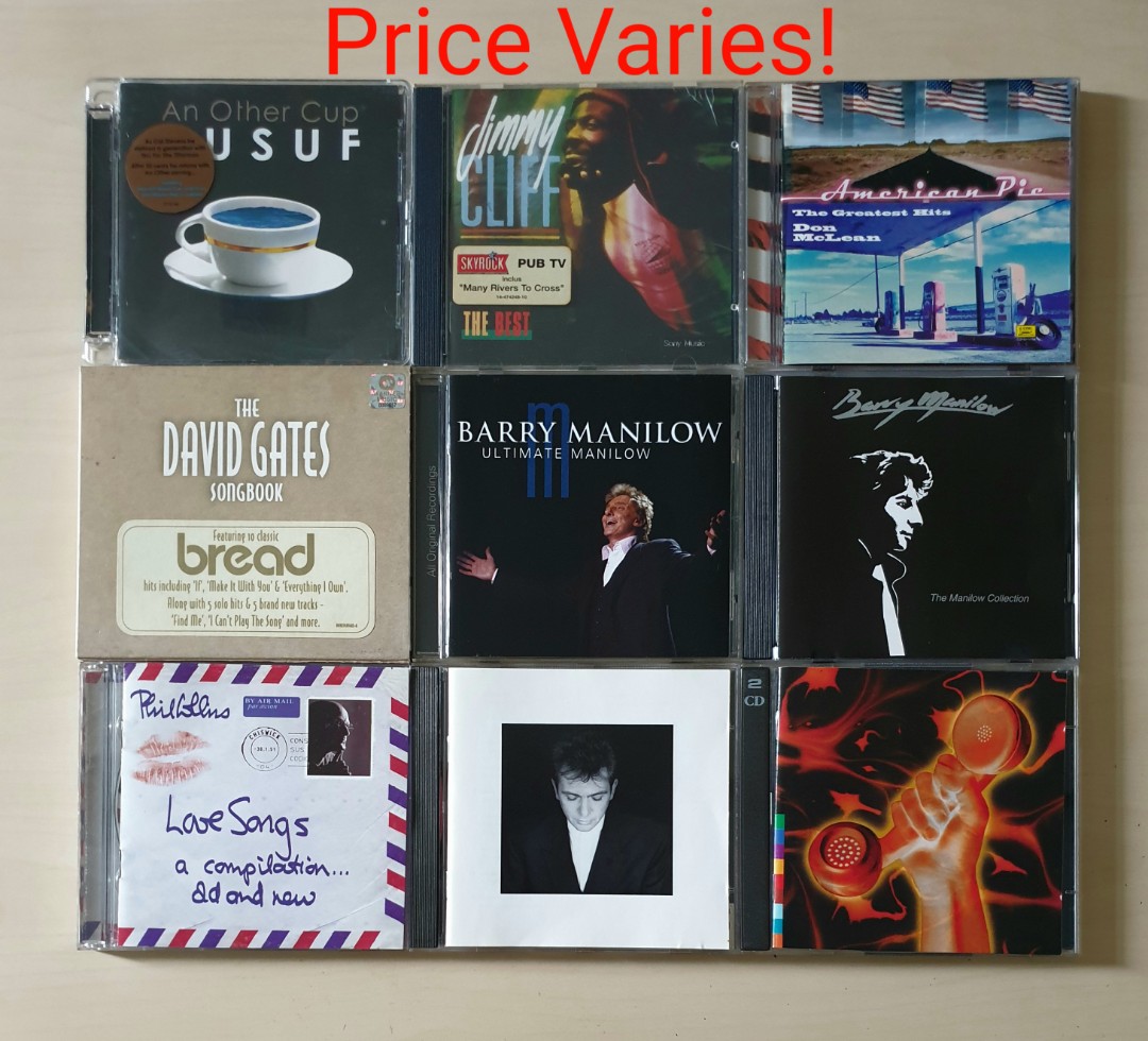 CD Price Varies! Cat Steven/Yusuf Islam-An Other Cup, Jimmy Cliff-The ...