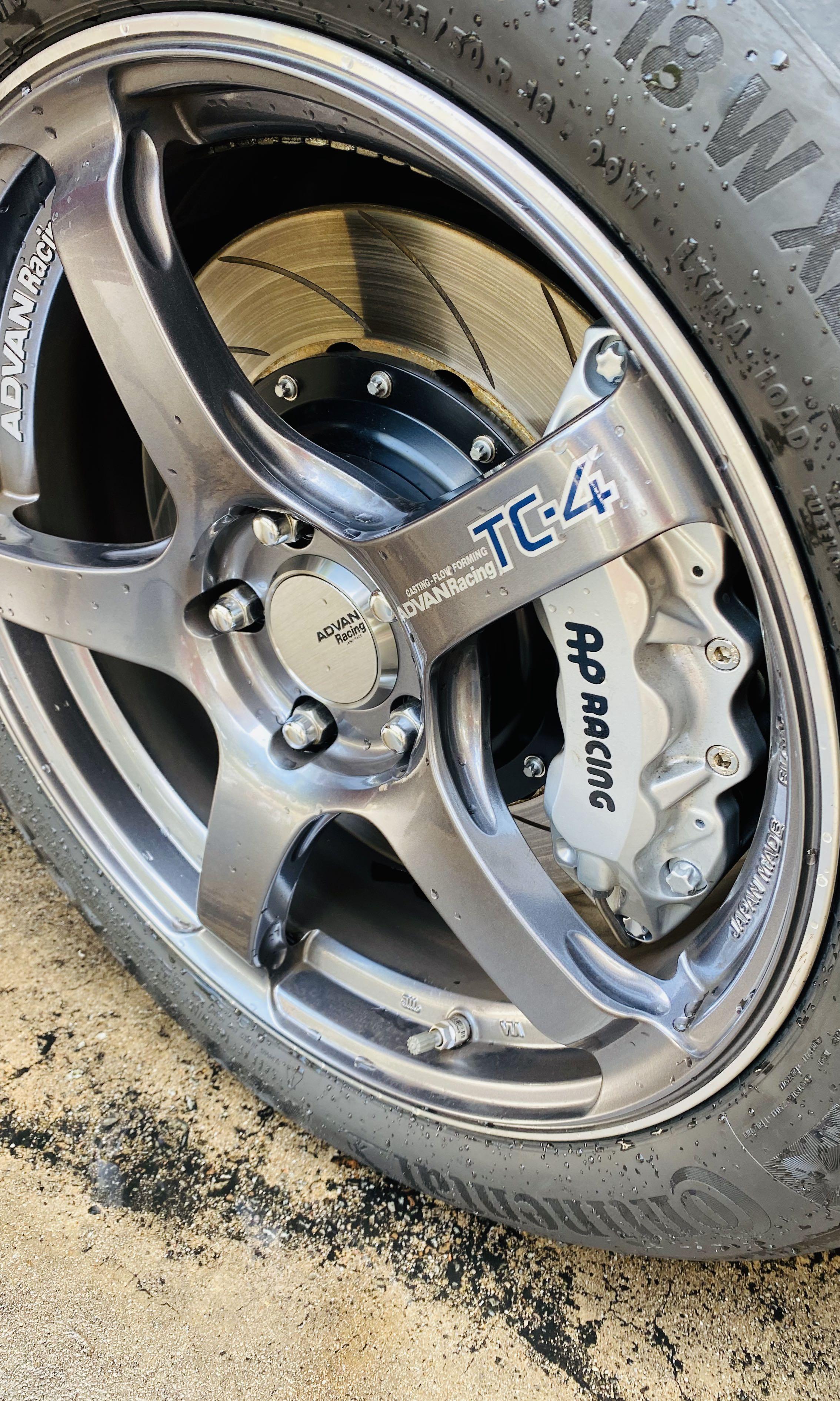 18” Advan TC4 Original, Car Accessories, Tyres & Rims on Carousell
