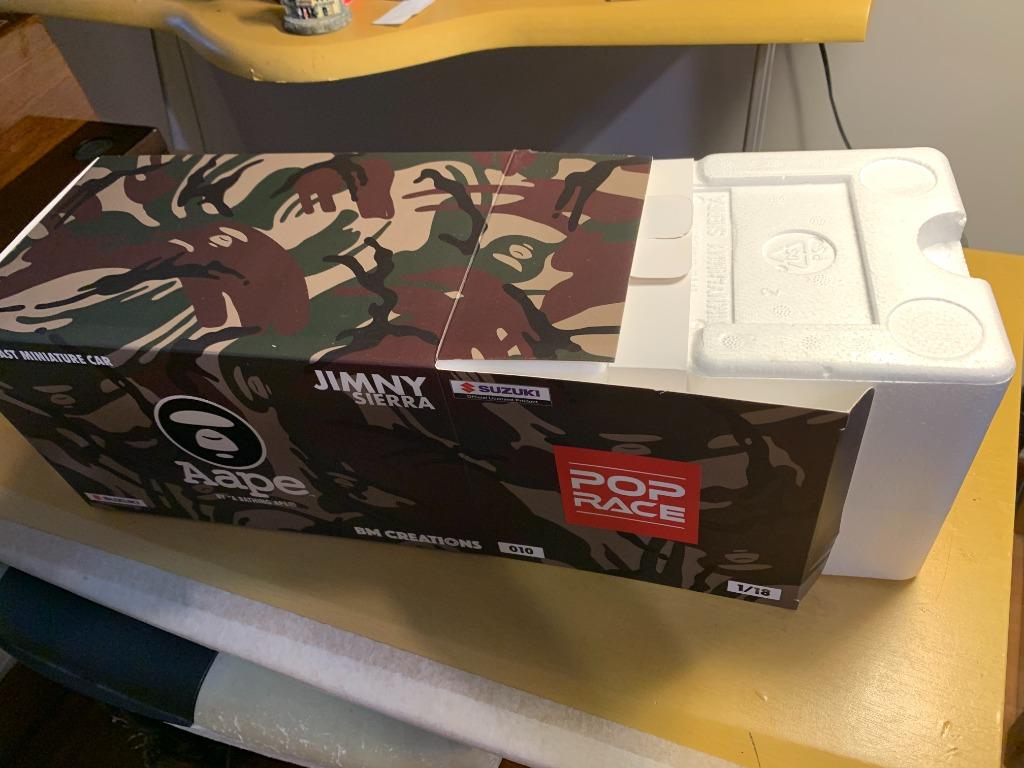 AAPE x POPRACE SUZUKI JIMNY BY BM CREATIONS DIECAST 1/18 SCALE MODEL ...