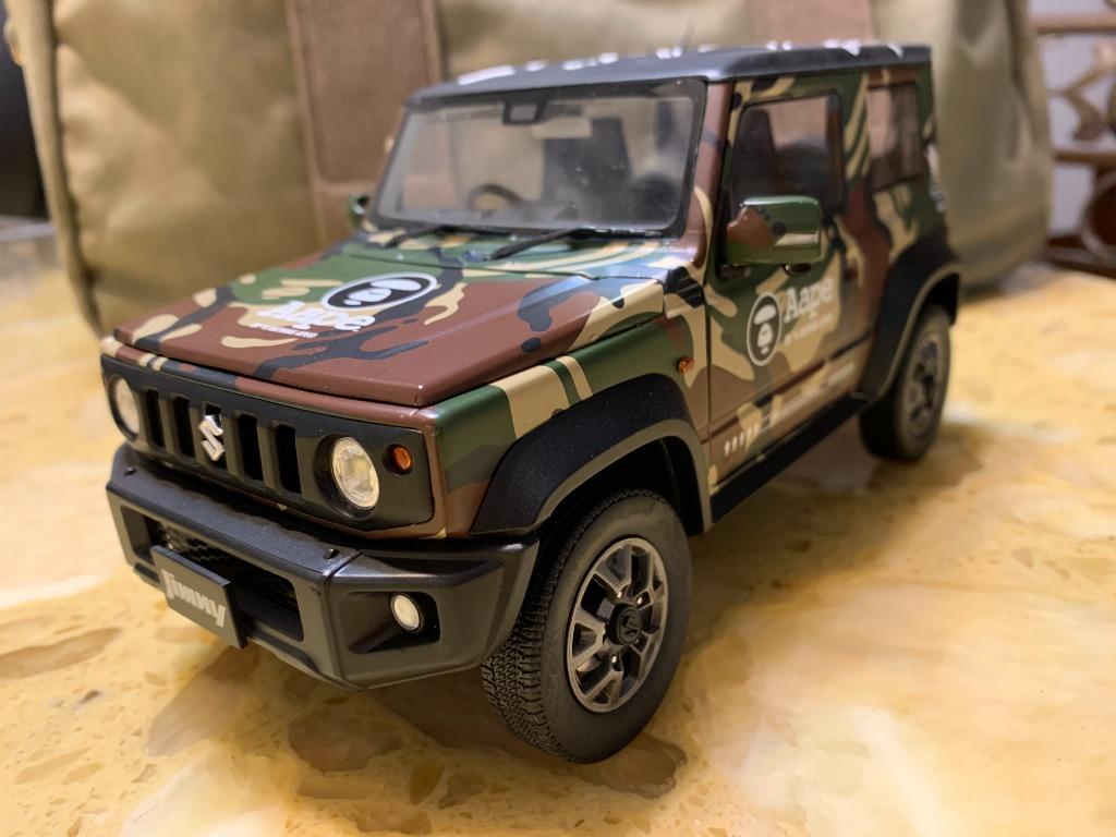 AAPE x POPRACE SUZUKI JIMNY BY BM CREATIONS DIECAST 1/18 SCALE MODEL ...