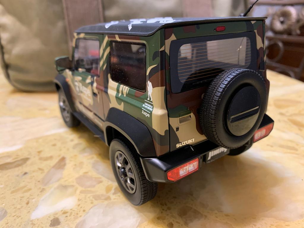 AAPE x POPRACE SUZUKI JIMNY BY BM CREATIONS DIECAST 1/18 SCALE MODEL ...