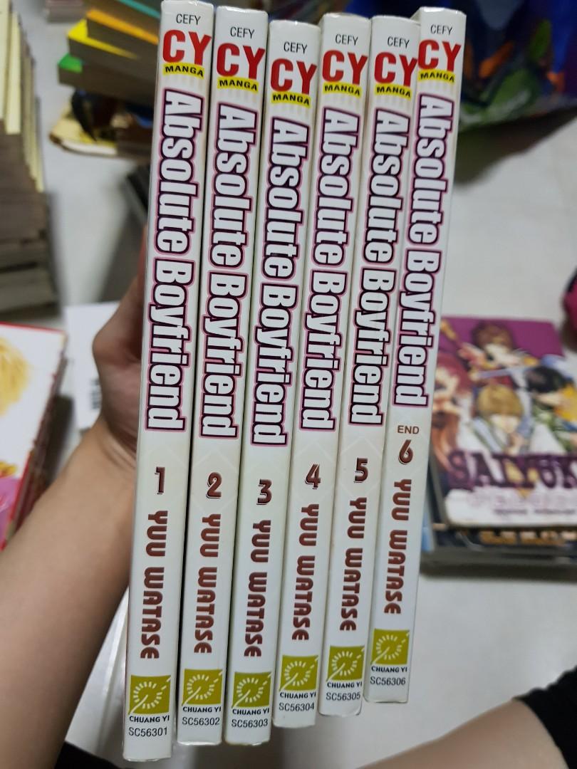 Absolute Boyfriend Manga Complete Set (English), Books & Stationery ...