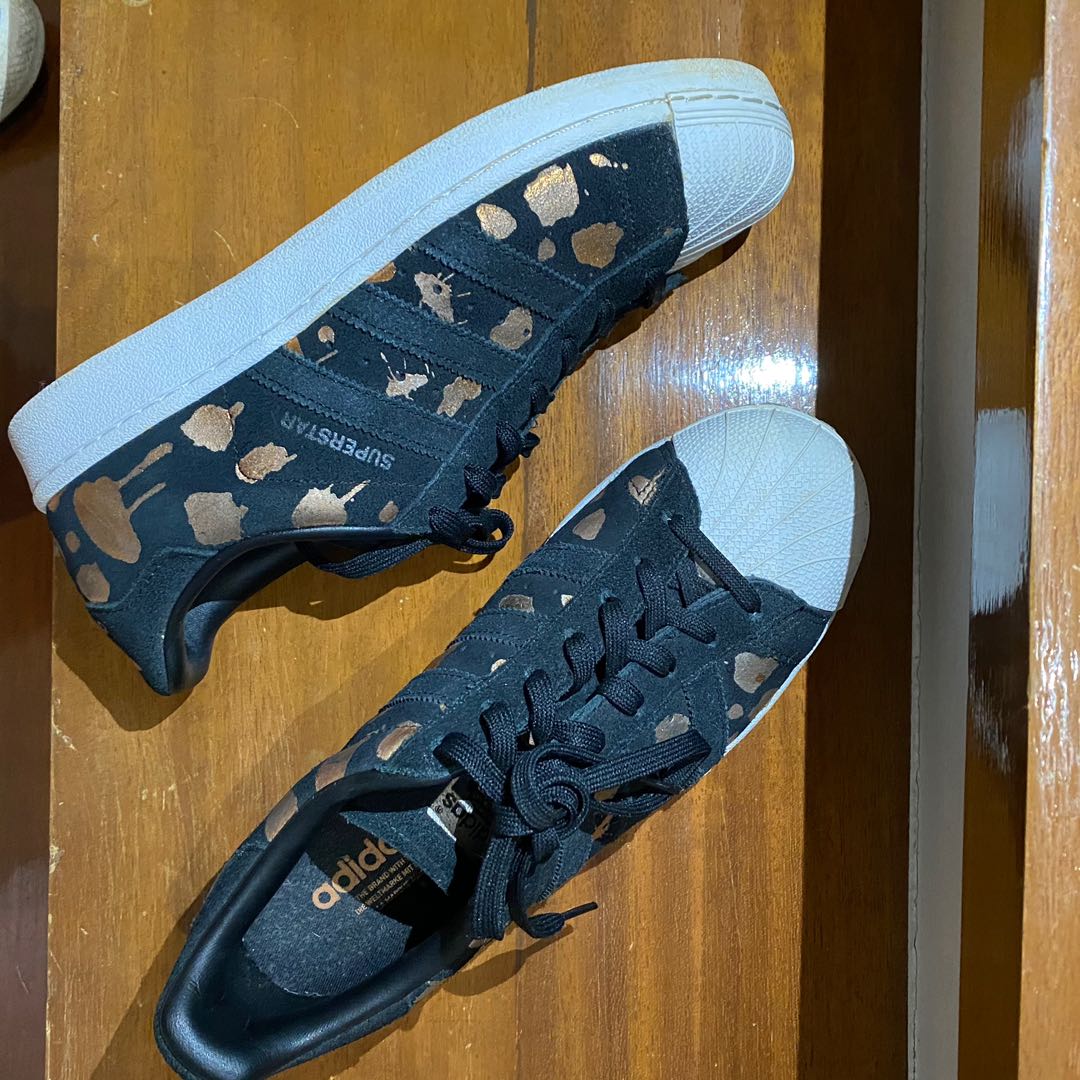Adidas Copper Splatter Superstar on Carousell
