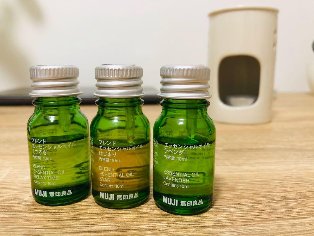 Aroma Essential Oils - MUJI 無印良品, Furniture & Home Living, Home ...