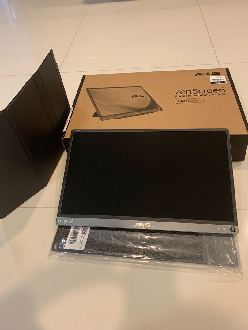Asus ZenScreen Portable Monitor MB16ACE, Computers & Tech, Parts ...