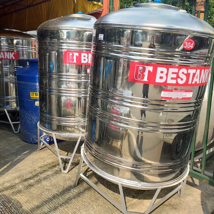 Bestank Stainless Water Tank 1200L, Furniture & Home Living, Home ...