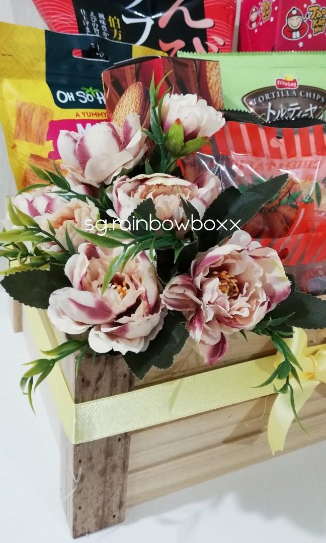 Birthday Snack Hamper, Food & Drinks, Gift Baskets & Hampers on Carousell