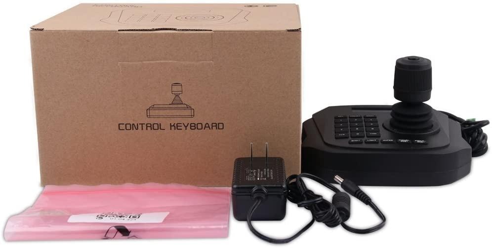 C024 PTZ Controller,LEFTEK Vehicle PTZ Joystick CCTV Keyboard Analog Camera RS485 Controller ...