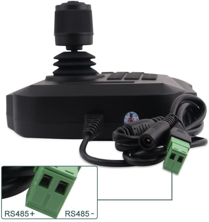 C024 PTZ Controller,LEFTEK Vehicle PTZ Joystick CCTV Keyboard Analog Camera RS485 Controller ...