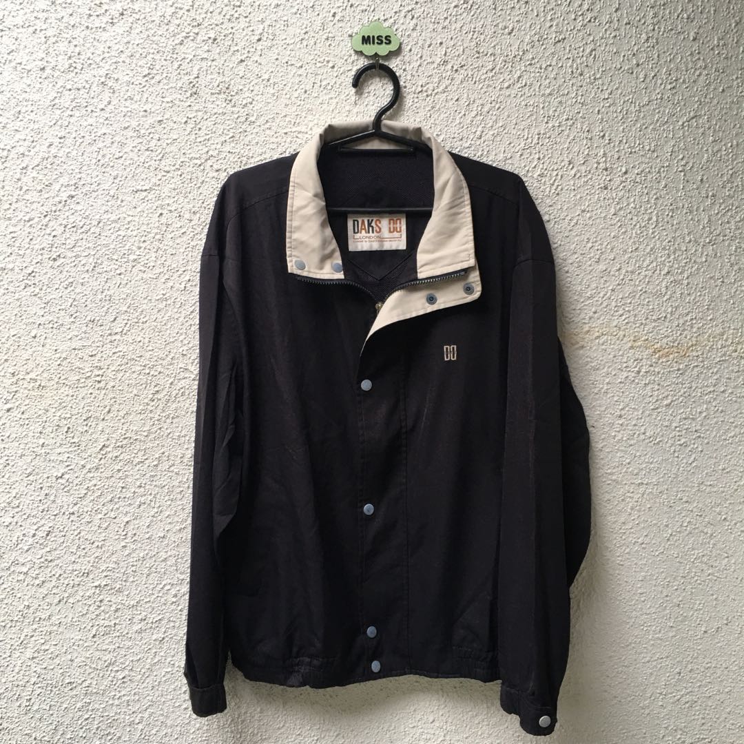 Daks London Basic Embroidered Logo Dad Jacket, Men's Fashion, Coats ...