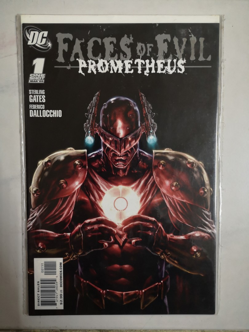 DC COMICS FACES OF EVIL PROMETHEUS ONE SHOT, Hobbies & Toys, Books ...