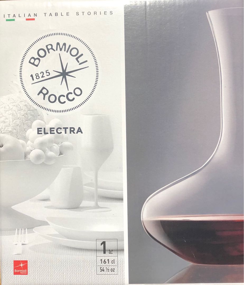 Decanter (Bormioli Rocco - Electra), Furniture & Home Living ...