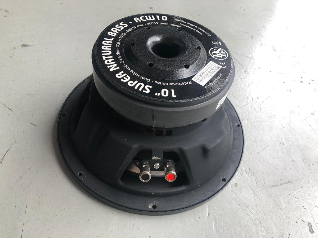 DLS Reference RCW10 Subwoofer (Cash & Carry), Car Accessories, Electronics & Lights on Carousell