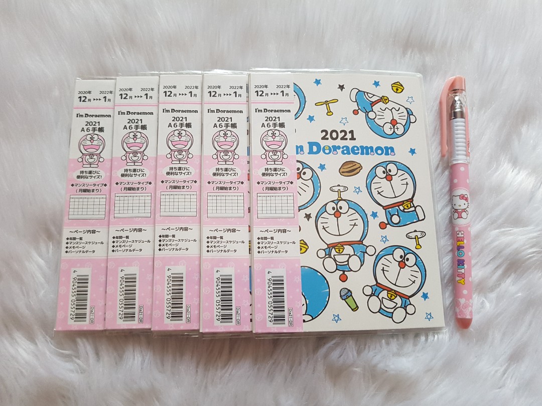 Doraemon planner 2021, Hobbies & Toys, Memorabilia & Collectibles ...
