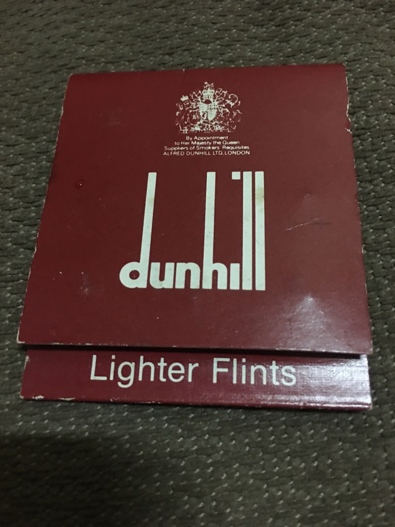 Dunhill Lighter Flint swiss made, Luxury, Accessories on Carousell