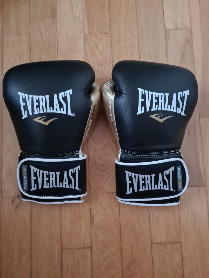 Everlast Powerlock Boxing Gloves, Sports Equipment, Exercise & Fitness ...