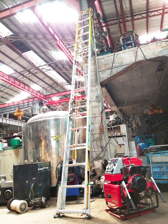 extension ladder extendable Meralco ladder 21 feet 17 feet with safety ...