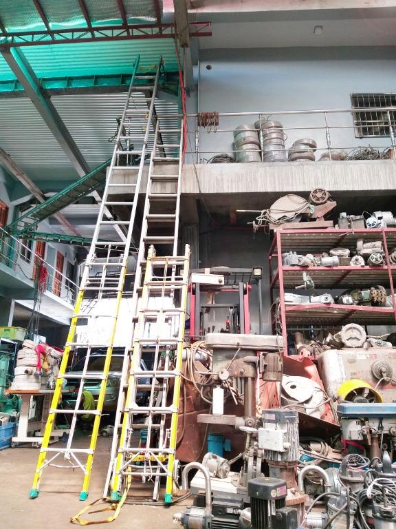 extension ladder extendable Meralco ladder 21 feet 17 feet with safety ...