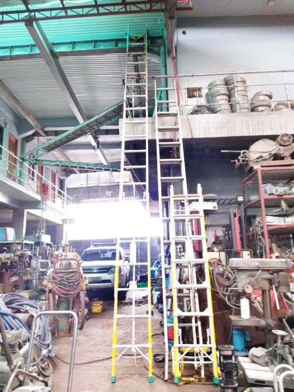 extension ladder extendable Meralco ladder 21 feet 17 feet with safety ...