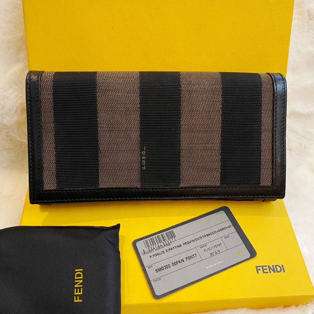 Fendi long wallet, Luxury, Bags & Wallets on Carousell