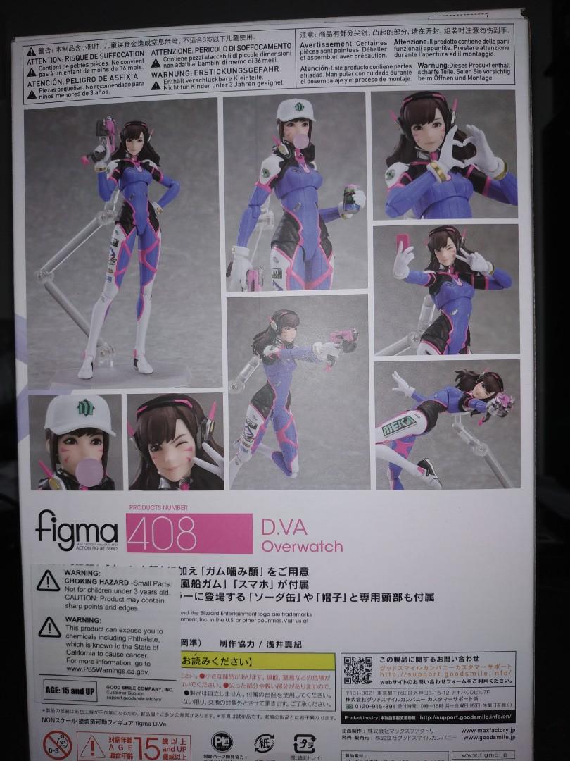 Figma D.Va Dva Overwatch, Hobbies & Toys, Toys & Games on Carousell