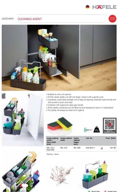 Hafele Cleaning Agent, Furniture & Home Living, Bathroom & Kitchen ...