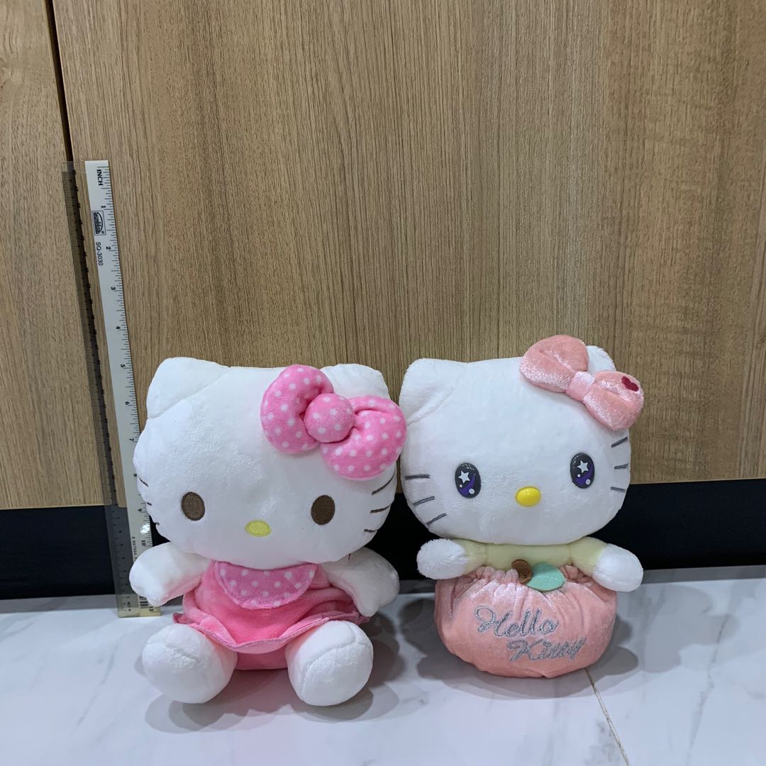 Hello Kitty Plush Toy Sanrio, Hobbies & Toys, Toys & Games on Carousell