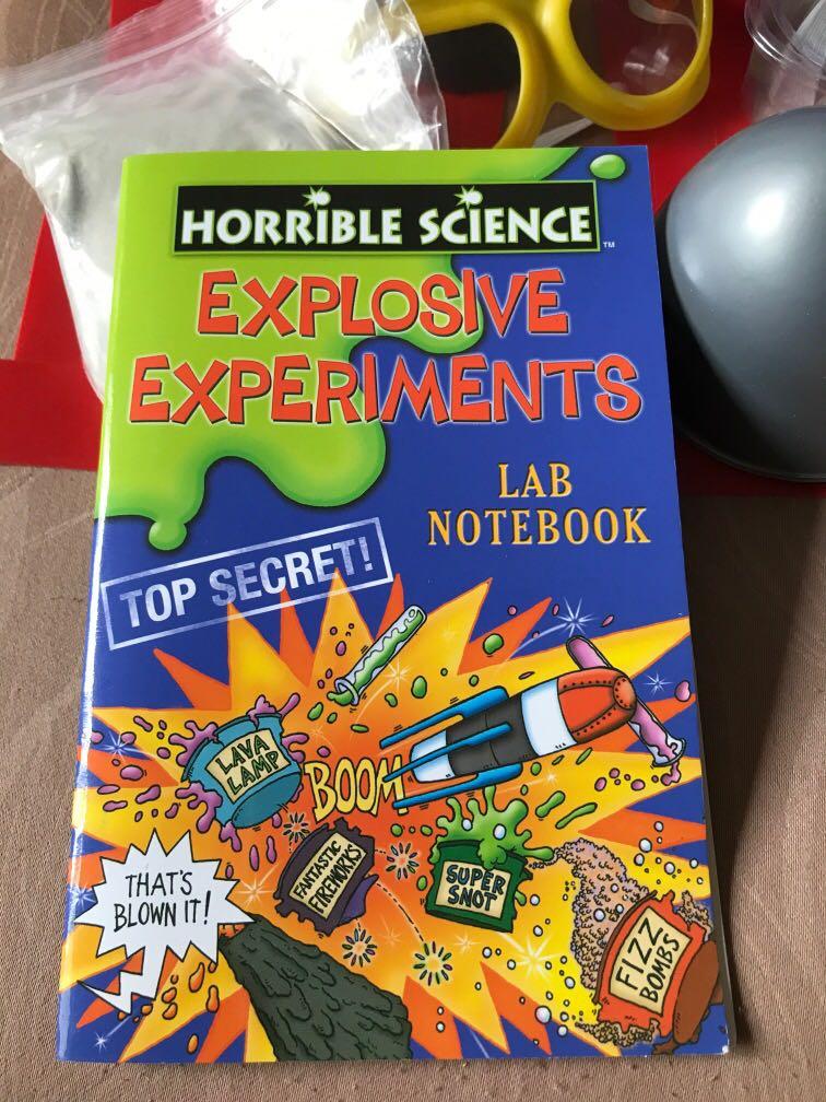 Horrible Science Explosive Experiments, Hobbies & Toys, Toys & Games on ...