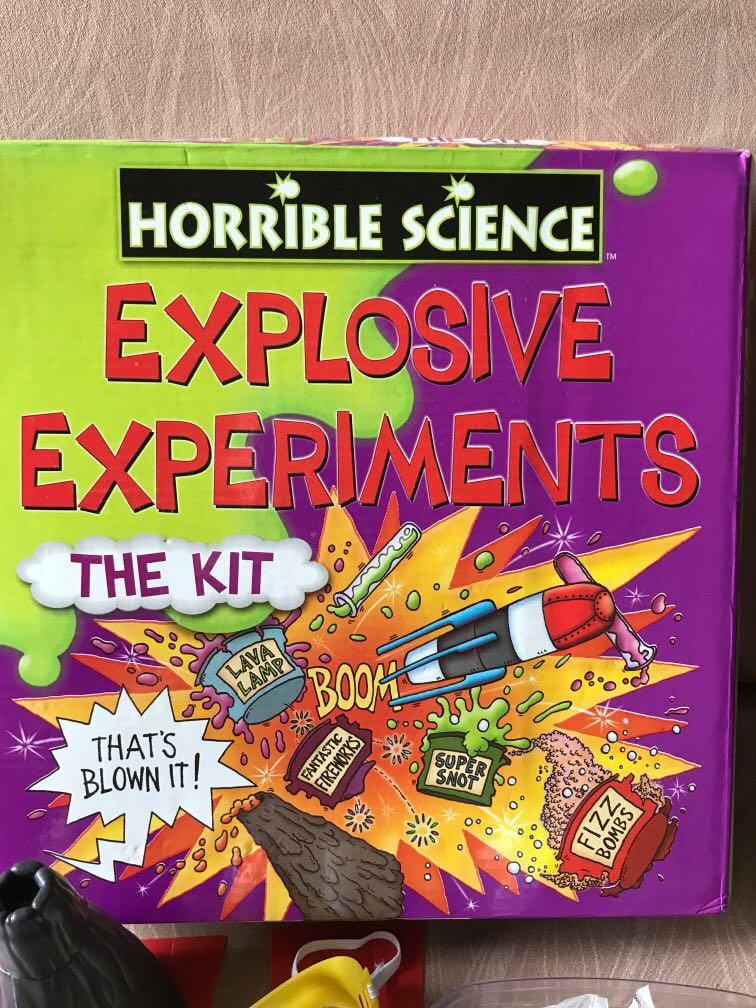Horrible Science Explosive Experiments, Hobbies & Toys, Toys & Games on ...