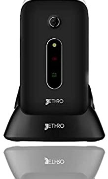 Jethro [SC330V3] 3G Quad-Band Unlocked Flip Senior & Kids Cell Phone ...