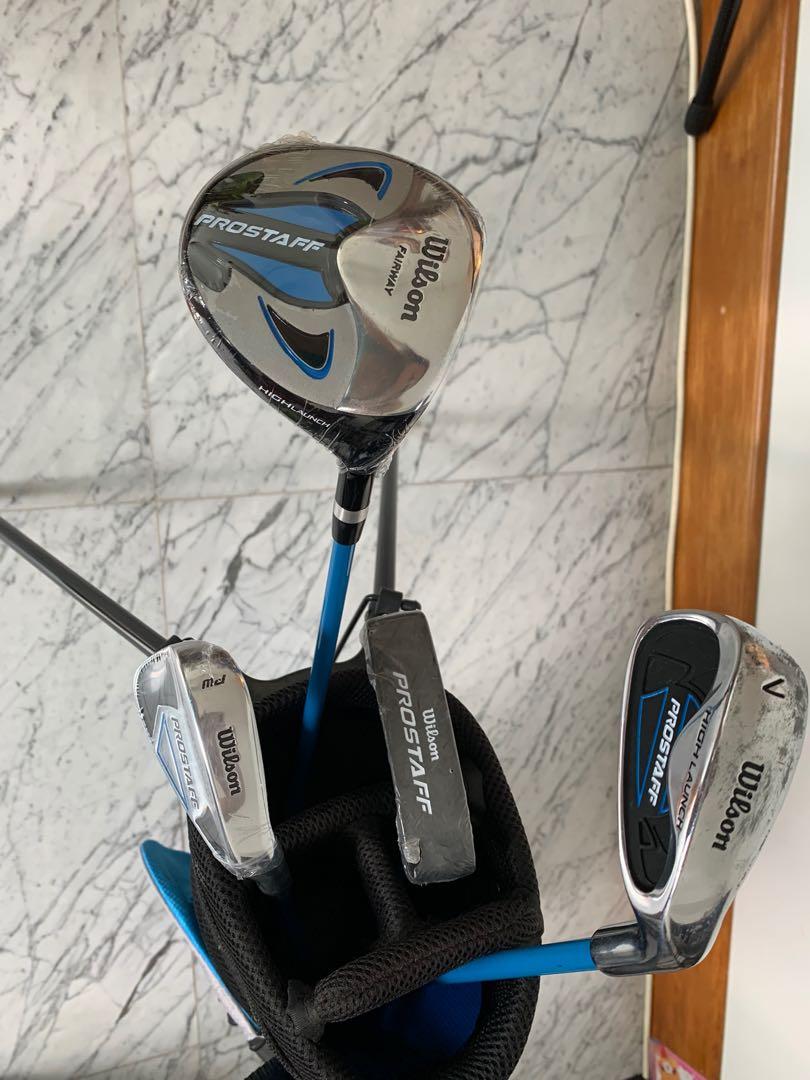 Junior golf set. Wilson Pro Staff, Sports Equipment, Sports & Games ...