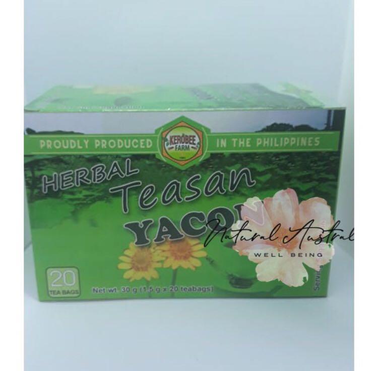 Kerobee Farm Herbal Teasan Yacon Tea 20 Yeabaga, Food & Drinks, Local ...