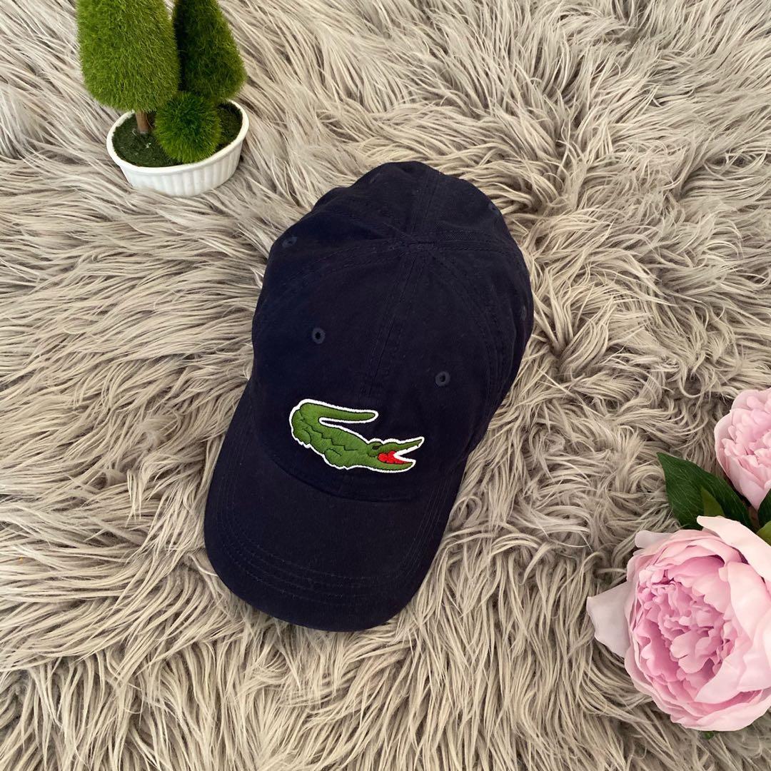 Lacoste Big Croc Cap, Men's Fashion, Watches & Accessories, Caps & Hats ...