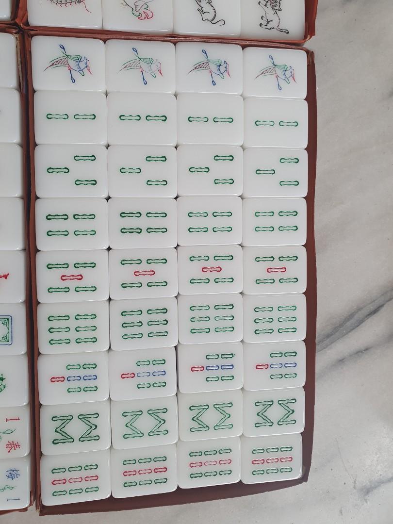 Mahjong Set full set Purple, Hobbies & Toys, Toys & Games on Carousell