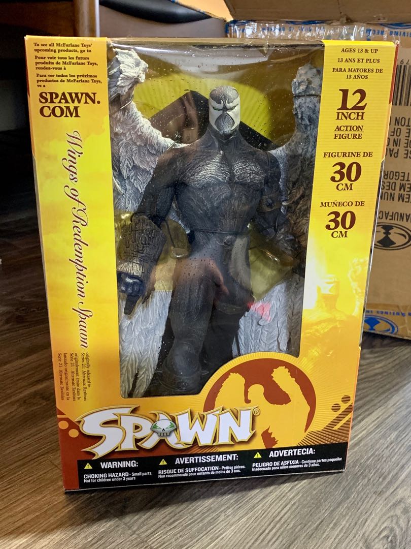 Reserved - McFarlane 12 inch Spawn Wings of Redemption MISB., Hobbies ...