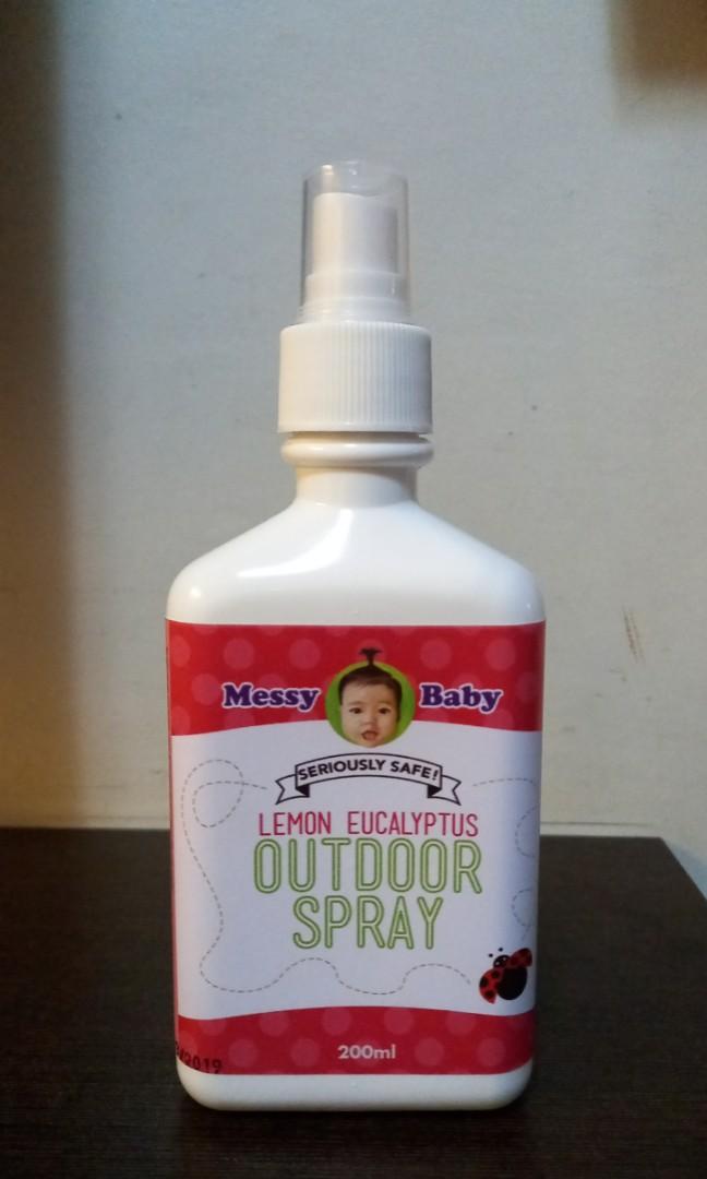 Messy Bessy Lemon Eucalyptus Outdoor Spray, Beauty & Personal Care ...