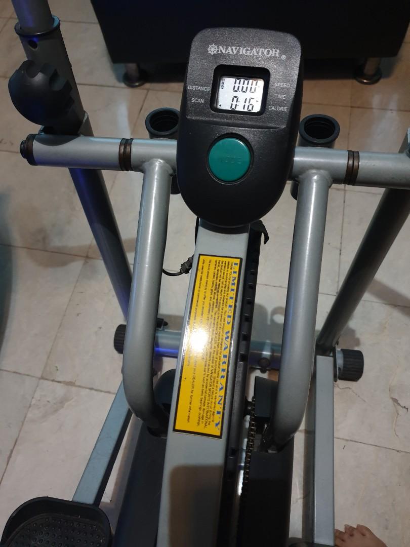 Navigator Elliptical Bike, Sports Equipment, Exercise & Fitness, Cardio ...