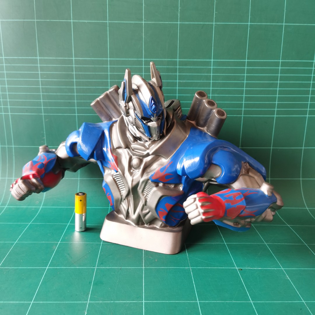 Optimus Prime RARE Bust Huge, Hobbies & Toys, Collectibles ...