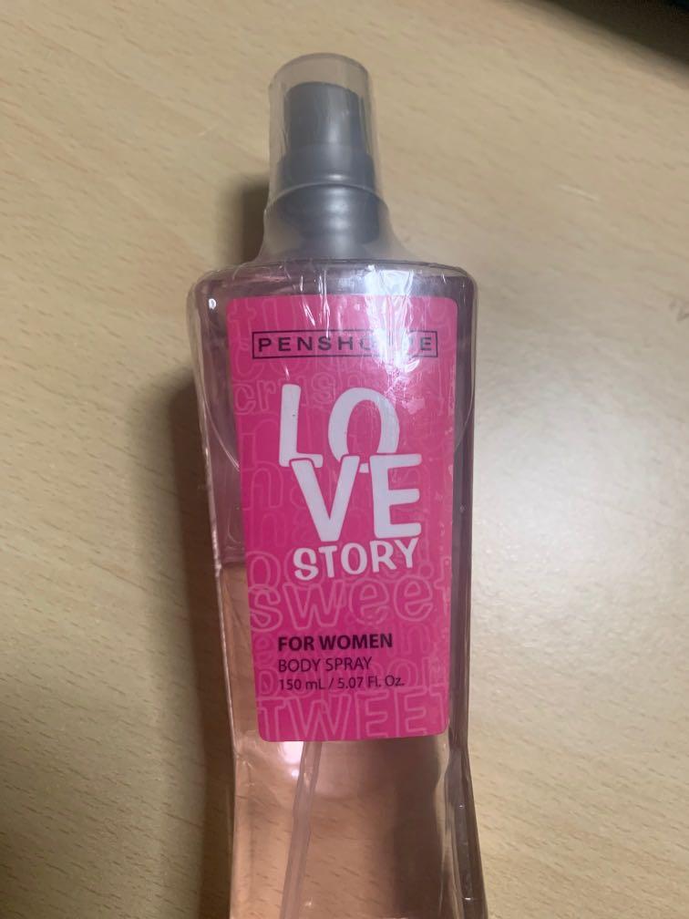 Penshoppe love story body spray, Beauty & Personal Care, Bath & Body ...