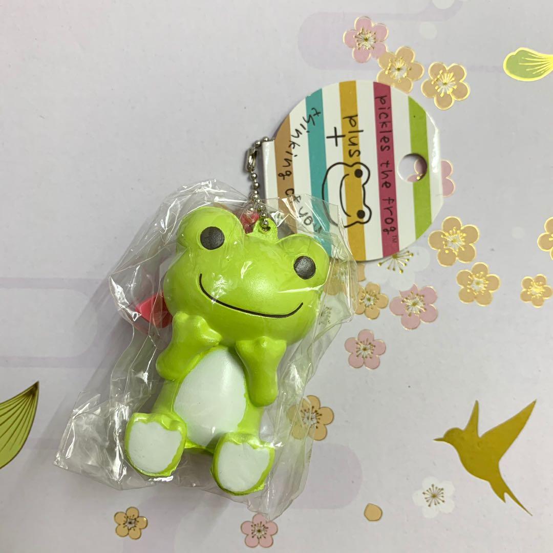 Pickles the frog squishy magnet, Hobbies & Toys, Toys & Games on Carousell