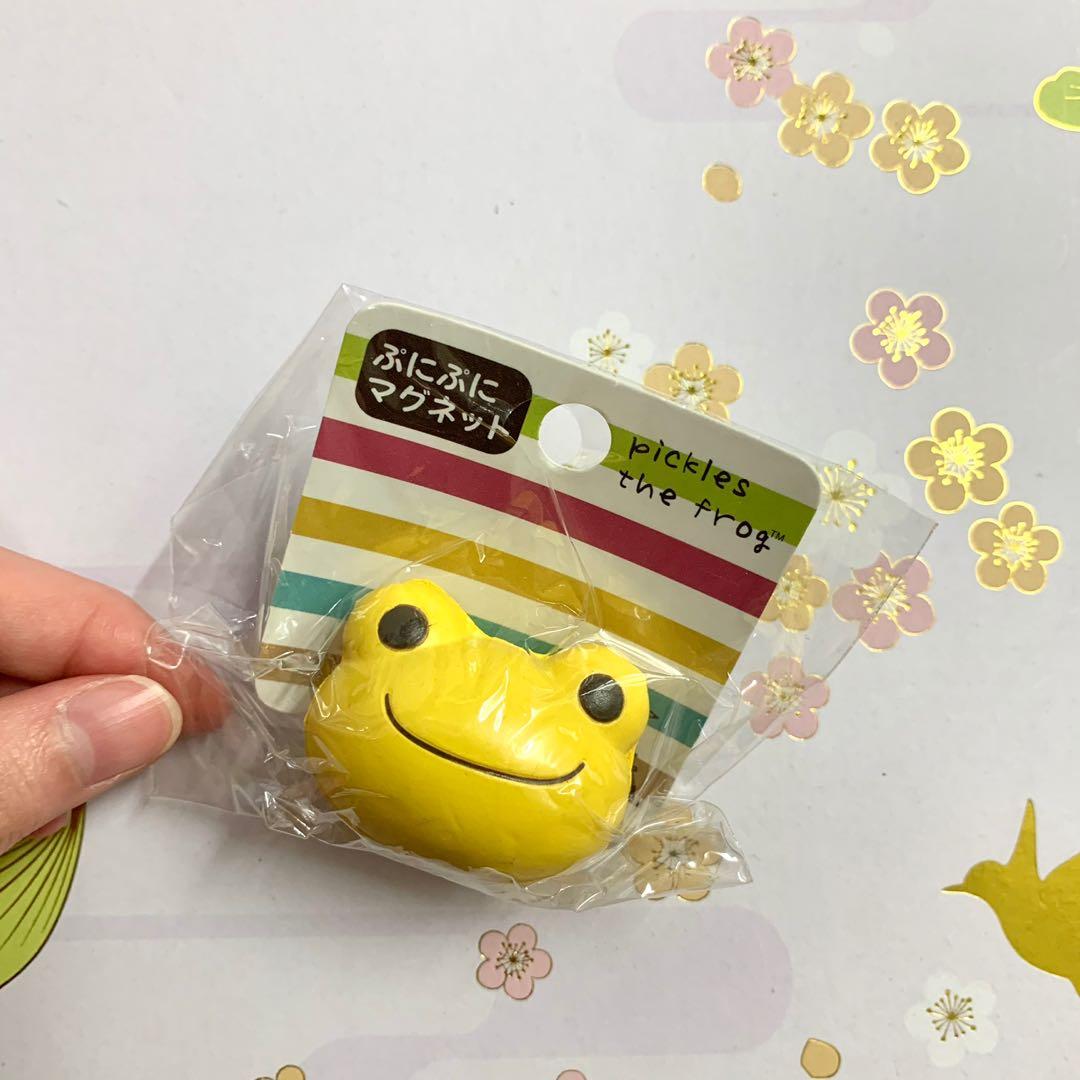 Pickles the frog squishy magnet, Hobbies & Toys, Toys & Games on Carousell