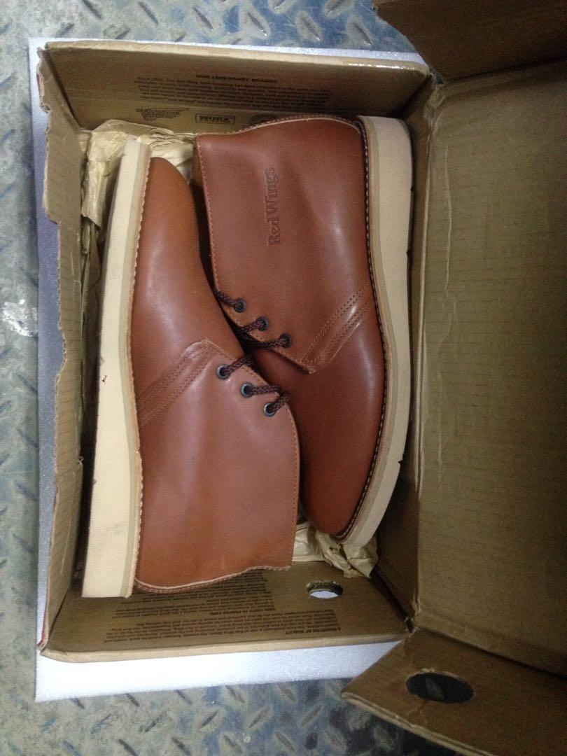 Red Wing 595 Chukka Boots, Men's Fashion, Footwear, Boots on Carousell