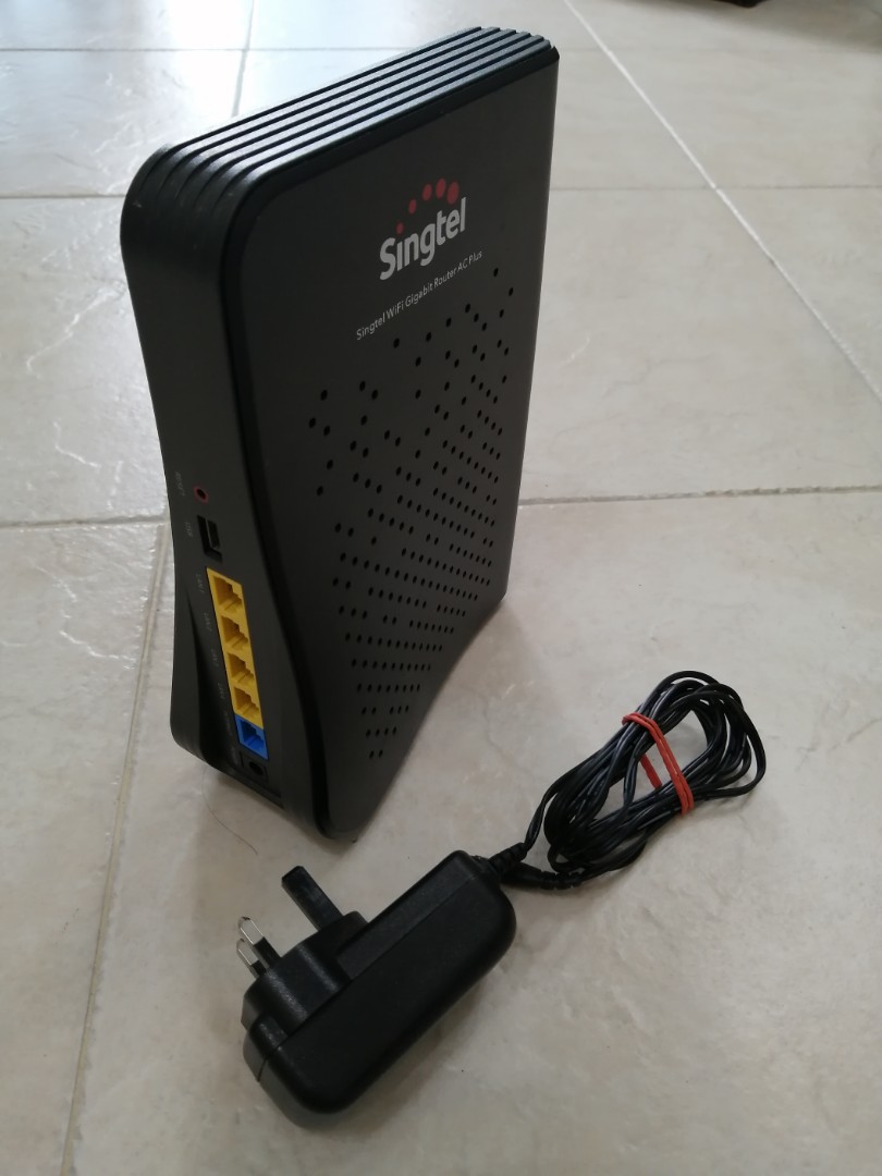 Singtel Router, Computers & Tech, Parts & Accessories, Networking on ...