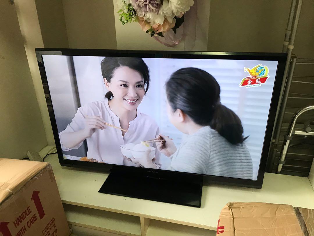 Sharp TV 內置高清36吋連原廠搖控器, 家庭電器, 電視 & 其他娛樂, 電視 - Carousell