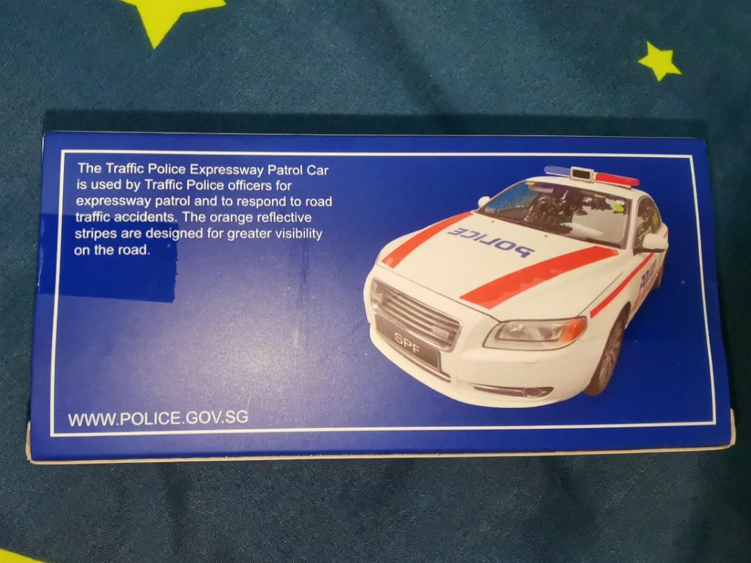 Singapore Police Force (SPF) Expressway Patrol Car Model (1:64 ...