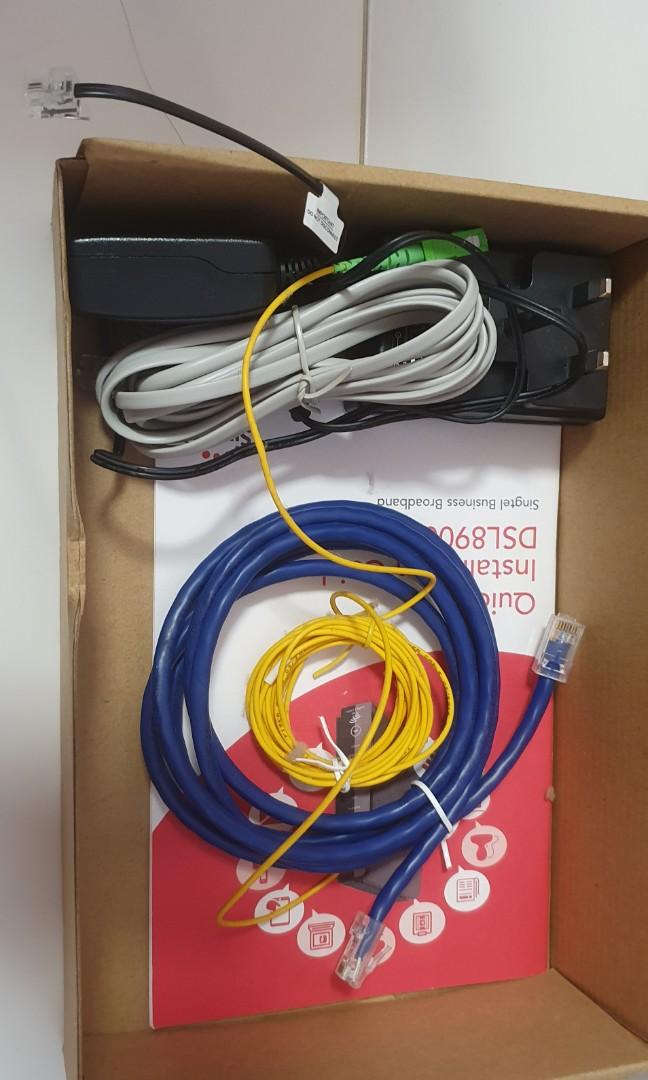 Singtel Aztech wireless router, Computers & Tech, Parts & Accessories ...